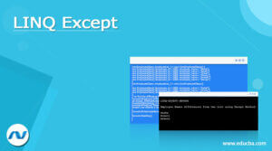 LINQ Except | How Except works in LINQ? | Examples