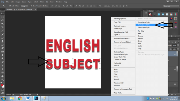 Layer effects in Photoshop | How to Create Layer effects in Photoshop?