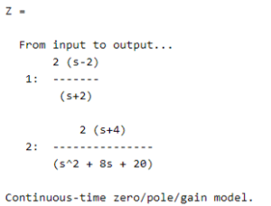 Matlab zpk | How zpk works in Matlab with Examples?