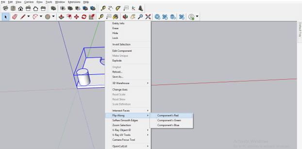 SketchUp Mirror How To Use Mirror Tool In SketchUp 