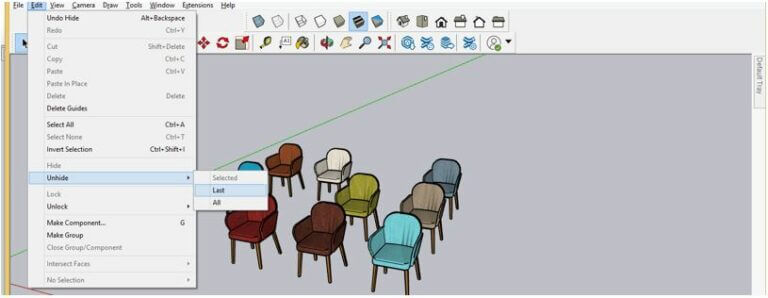 SketchUp Unhide Learn The Working Of Unhide In SketchUp sketchup-unhide-learn-the-working-of-unhide-in-sketchup