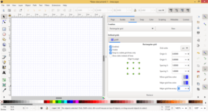 Inkscape Grid | How to use Grid in Inkscape with Parameters?