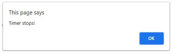Clock using setInterval() method