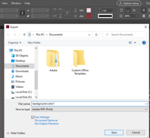 InDesign Background Color | How to create and use Background color?