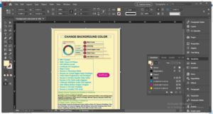 InDesign Background Color | How to create and use Background color?