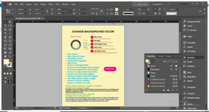 InDesign Background Color | How to create and use Background color?