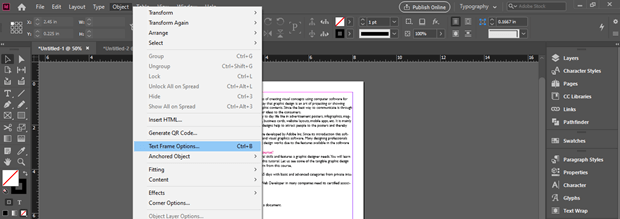 InDesign columns | Learn How to create and work with Column?