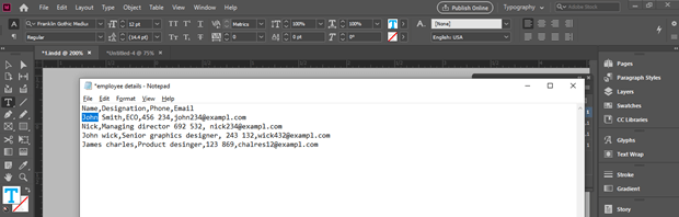 InDesign data merge | Learn How to work with Data Merge in InDesign