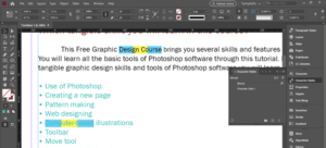 InDesign highlight text | Learn how to highlight text and use that ...