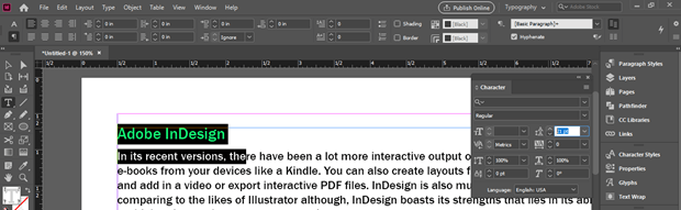 InDesign line spacing | Learn How to Use Line Spacing in InDesign?