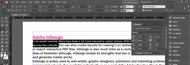 InDesign line spacing | Learn How to Use Line Spacing in InDesign?