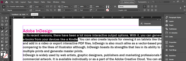 InDesign line spacing | Learn How to Use Line Spacing in InDesign?