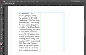 InDesign overset text | How to work with Overset text in InDesign?