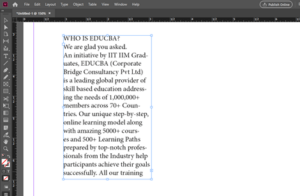 InDesign overset text | How to work with Overset text in InDesign?