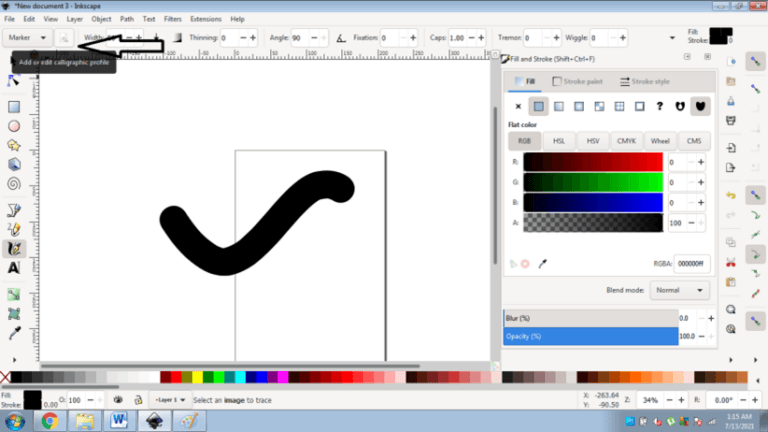 Inkscape brushes | Learn How to create custom brushes on Inkscape?