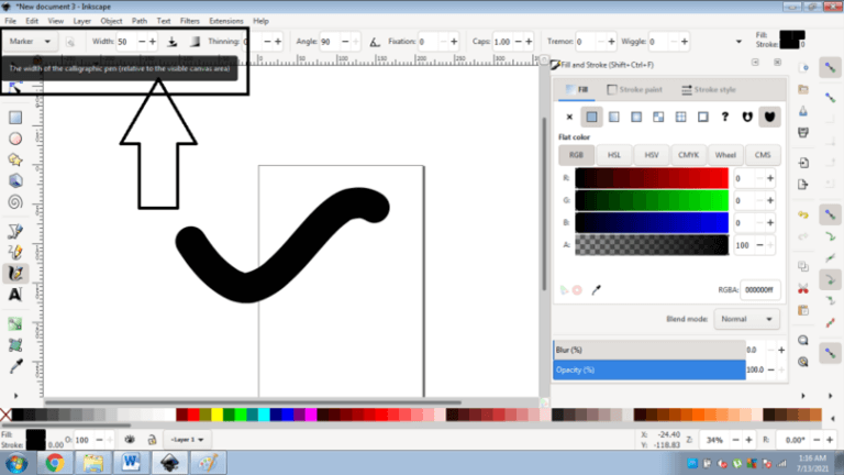 Inkscape brushes | Learn How to create custom brushes on Inkscape?