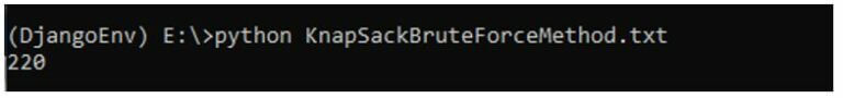 Knapsack Problem Python Quick Glance On Knapsack Problem Python