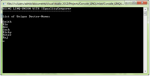 LINQ Union | How Union works in LINQ with Examples?