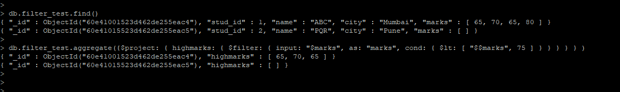 MongoDB Filter | How filter work in MongoDB with Examples?
