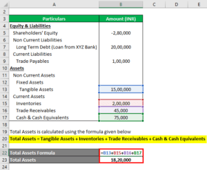 Net Asset Formula | Examples with Excel Template and Calculator