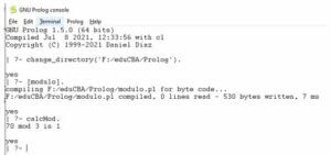 Prolog mod | Quick Glance on Prolog mod with Examples