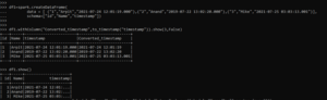 PySpark TimeStamp | Working of Timestamp in PySpark