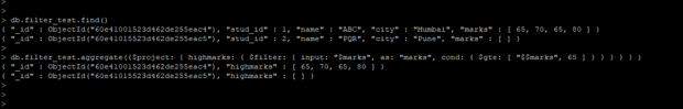 MongoDB Filter | How filter work in MongoDB with Examples?