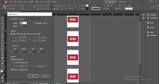 How To Change The Size Of A Page In Indesign Cooper Exan1959