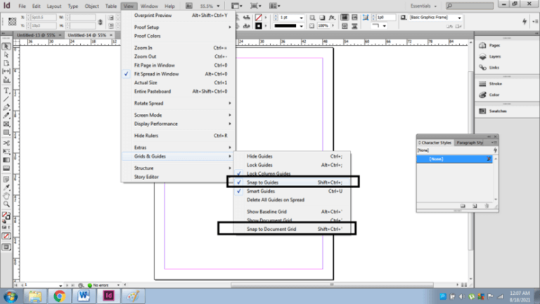 InDesign grid template | Learn How to Create and Use Grid Template?