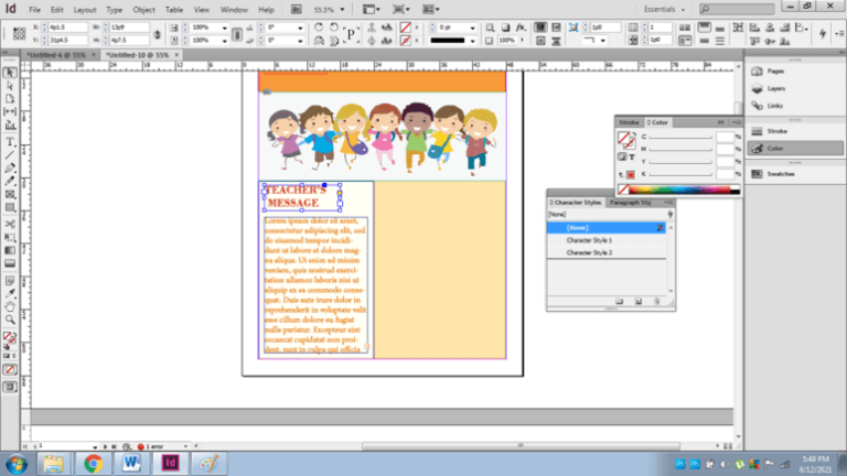 InDesign newsletter templates | How to create a Newsletter template?