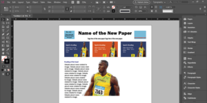 InDesign newspaper template | How to Create a Newspaper Template?