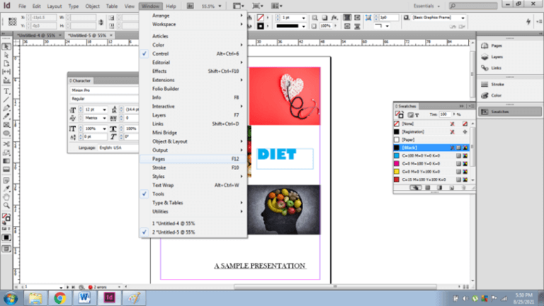 InDesign presentation templates | How to Create Presentation Template?