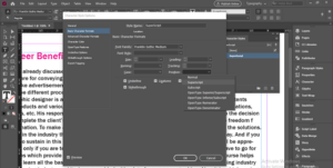 InDesign superscript | Leaarn How to use Superscript in InDesign?