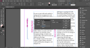 InDesign vertical text | Learn the important features of InDesign ...