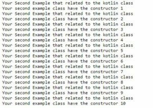 Kotlin class | How class Works in Kotlin with Examples?