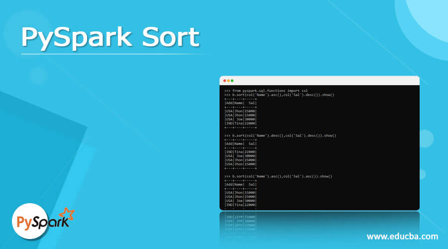 PySpark Sort How PySpark Sort Function Works In PySpark 