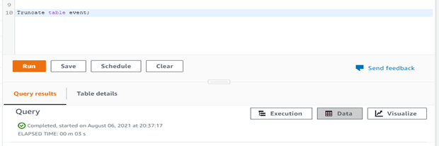 Redshift truncate | Learn How does truncate works in Redshift?