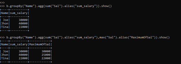 PySpark GroupBy Agg | Working of Aggregate with GroupBy in PySpark