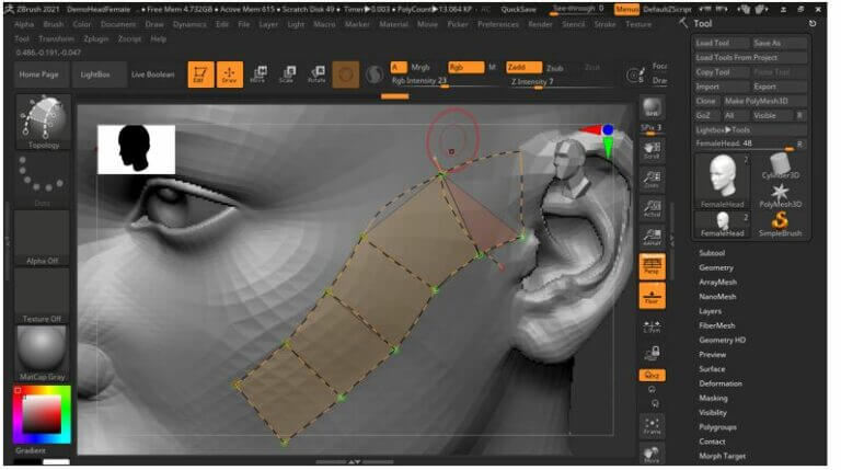 ZBrush Retopology | How to Use Retopology in ZBrush