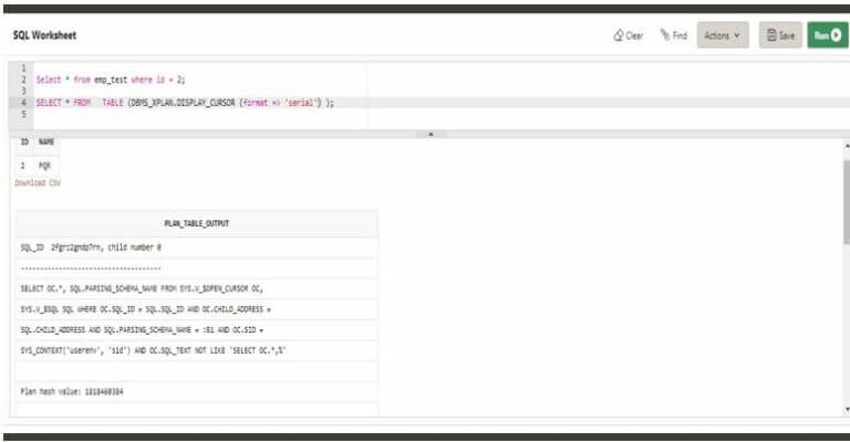dbms_xplan.display_cursor | Quick Glance on dbms_xplan.display_cursor dbms_xplan.display_cursor | Quick Glance on dbms_xplan.display_cursor
