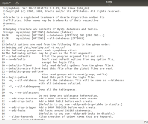 MariaDB Mysqldump | How to Backup and Restore?
