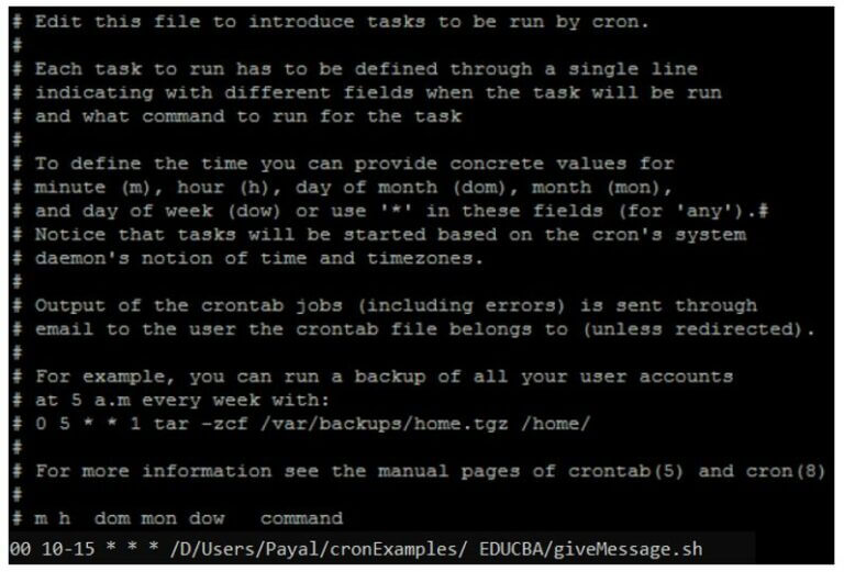 Cron Command | A Complete Guide on Cron Command