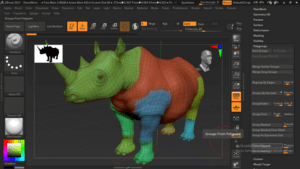 Zbrush Polygroups | Learn the Working of Zbrush Polygroups