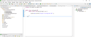 spring boot ide | Learn the step to create a spring boot ide project