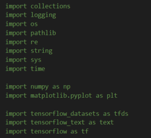 tensorflow transformer | How to use a tensorflow transformer?