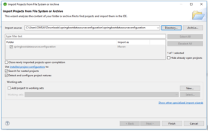 Spring Boot Datasource Configuration | Two Test Configuration Additional