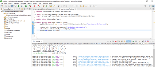 Spring Boot Jdbc Template Example JDBC Template Steps And Examples