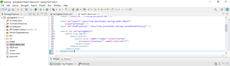 Spring Batch | Learn Example for Creating Spring Batch Service