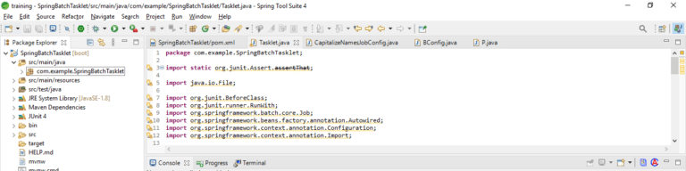 Spring Batch Tasklet | Learn the Steps to Creat Spring Batch Tasklet