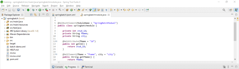 Spring Batch | Learn Example for Creating Spring Batch Service